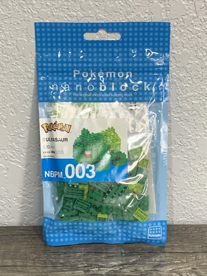 nanoblock - Bulbasaur Pokémon Pokémon Series Building Kit NBPM_003 | eBay