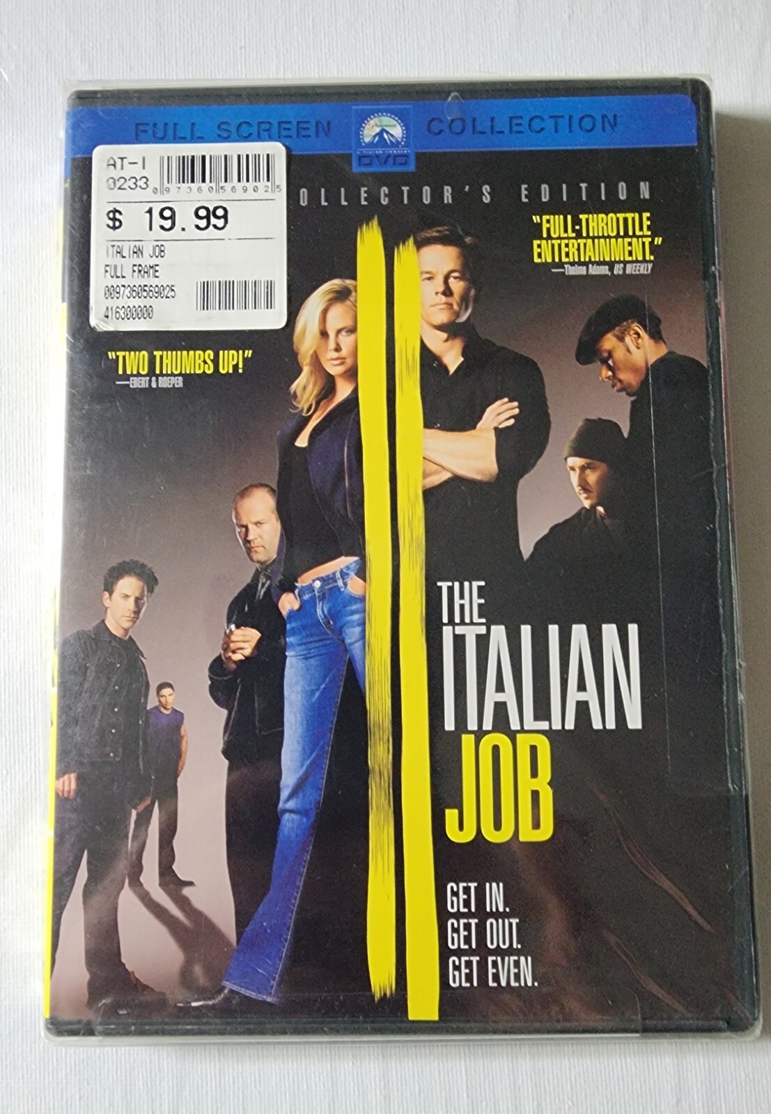 The Italian Job (DVD, 2003, Full Frame Checkpoint Packaging) for sale ...