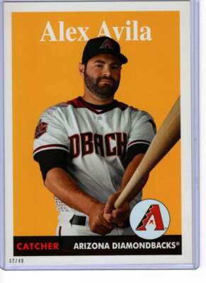 Alex Avila 2019 Topps Archives 5x7 #72 /49 Diamondbacks | eBay