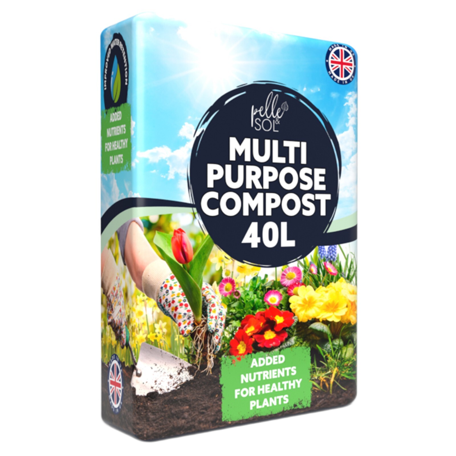 Multi-Purpose Compost Soil Bag Organic Soil Seed Nutrient 10, 20, 40 ...