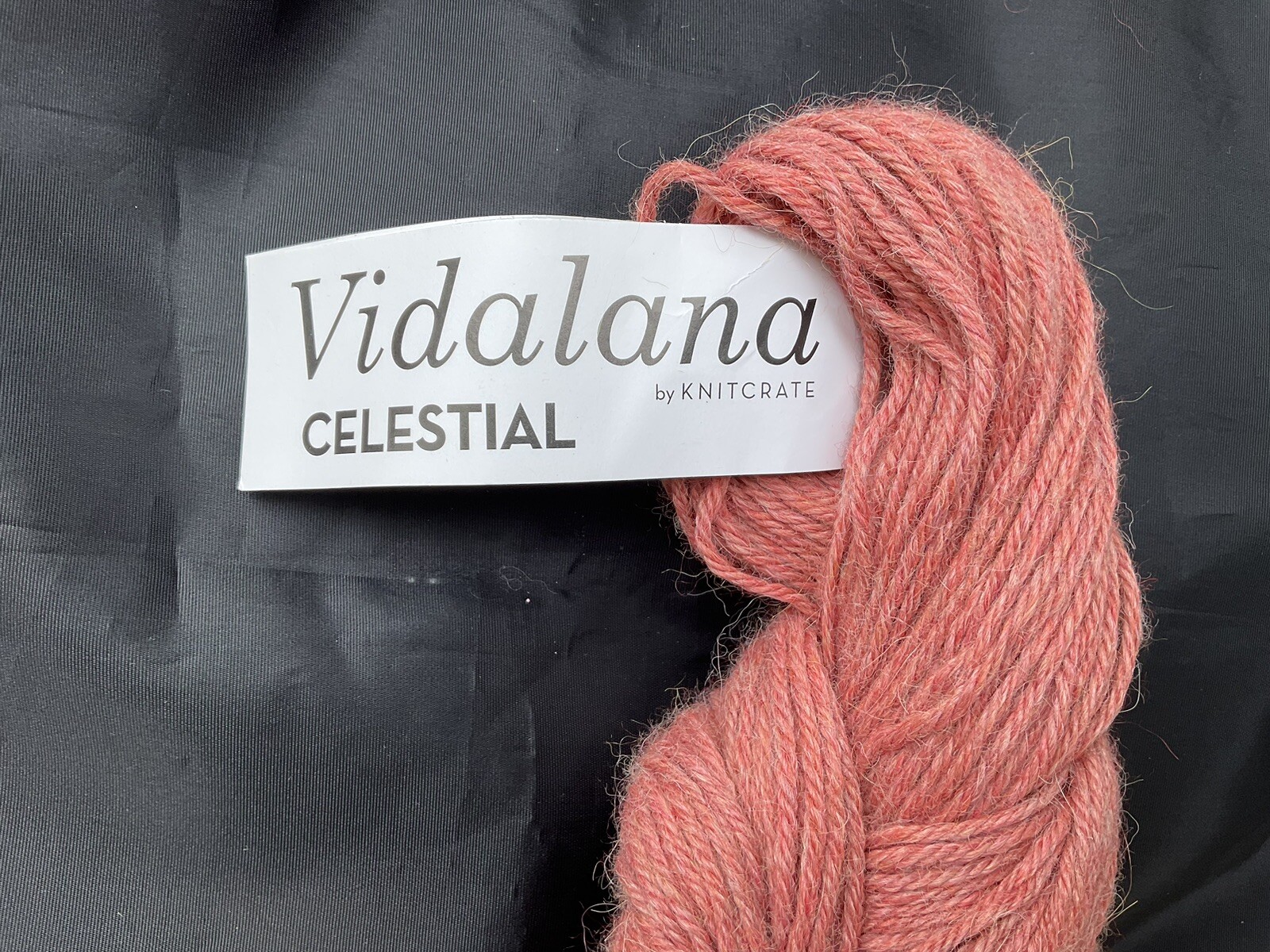 NEW SKEIN 150 YARDS DEIMOS RED AUDINE WOOLS KNITCRATE CELESTIAL ALPACA ...