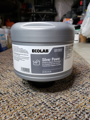 Ecolab Solid Silver Power Presoak - 8 lb 6112922 | eBay