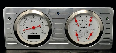 1940 1941 1942 1943 1944 1945 1946 1947 Ford Truck 2 Gauge Dash Panel ...