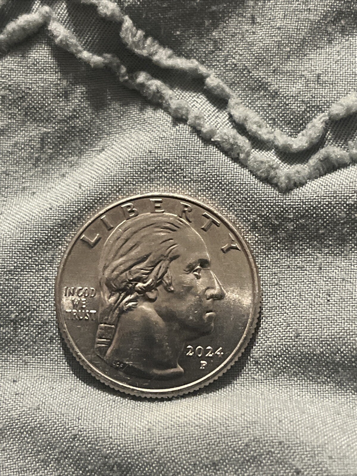 2024 P PATSY TAKEMOTO MINK QUARTER OFF CENTER STRIKE THROUGH ERROR | eBay