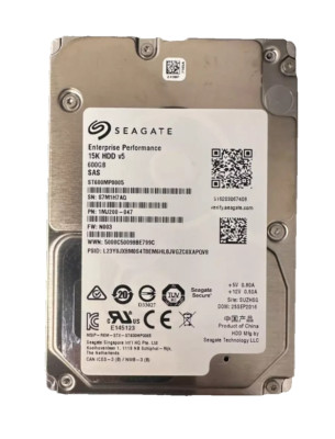 Seagate Dell Enterprise 15K ST600MP0005 600GB 128MB Cache 2.5" SAS Hard ...