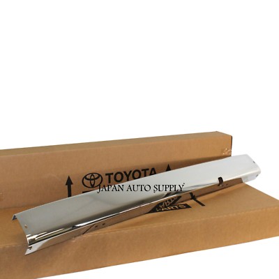 GENUINE OEM TOYOTA 88-90 LAND CRUISER FJ62 CHROME FRONT BUMPER BAR ...