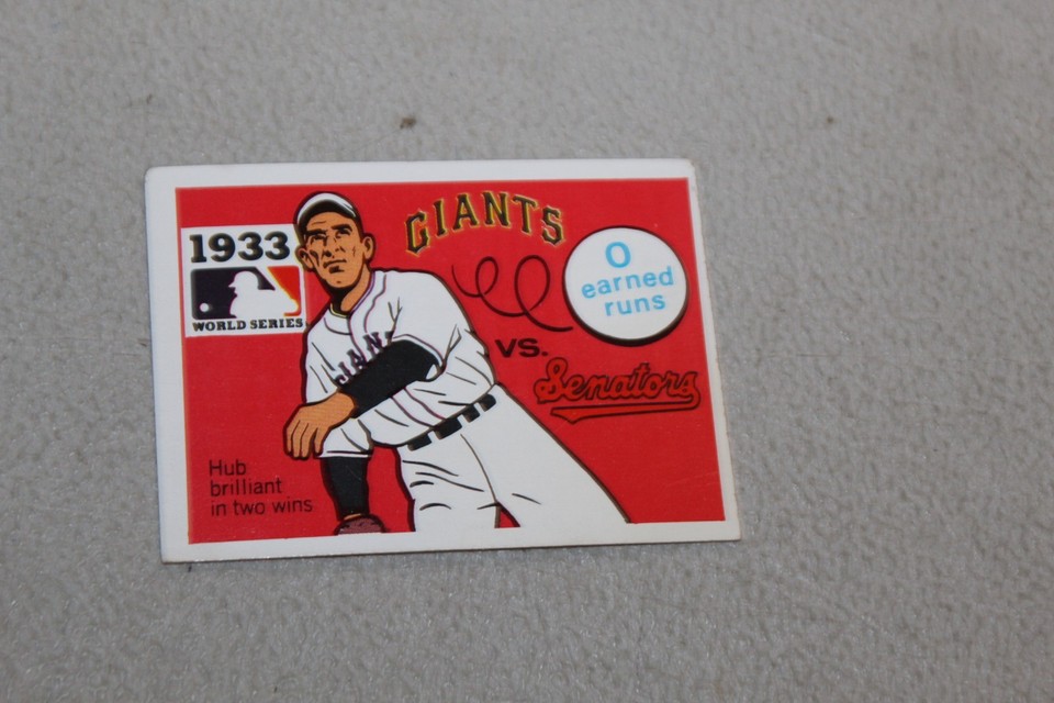 1968 Fleer Laughlin Baseball World Series Cards Complete Finish Your ...