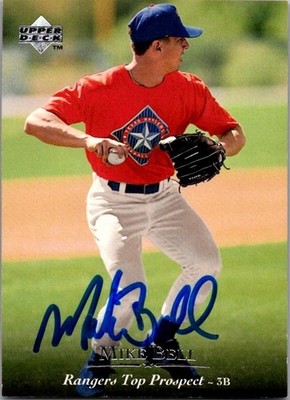 1995 Upper Deck Mike Bell # 26 AUTO AUTOGRAPHED SIGNED | eBay