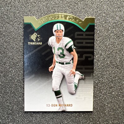 2009 UD SP Threads DON MAYNARD #AP12 Super Star NFL FOOTBALL CARD | eBay