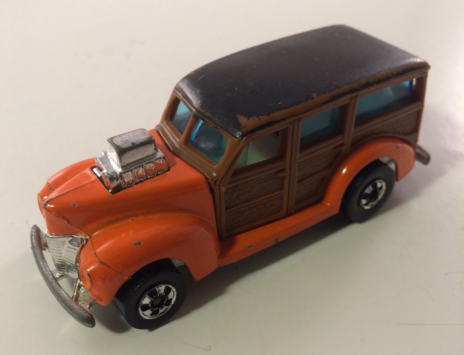 Hot Wheels Vintage 1979 Orange Hi Raker '40s Ford Woody Wagon Diecast ...