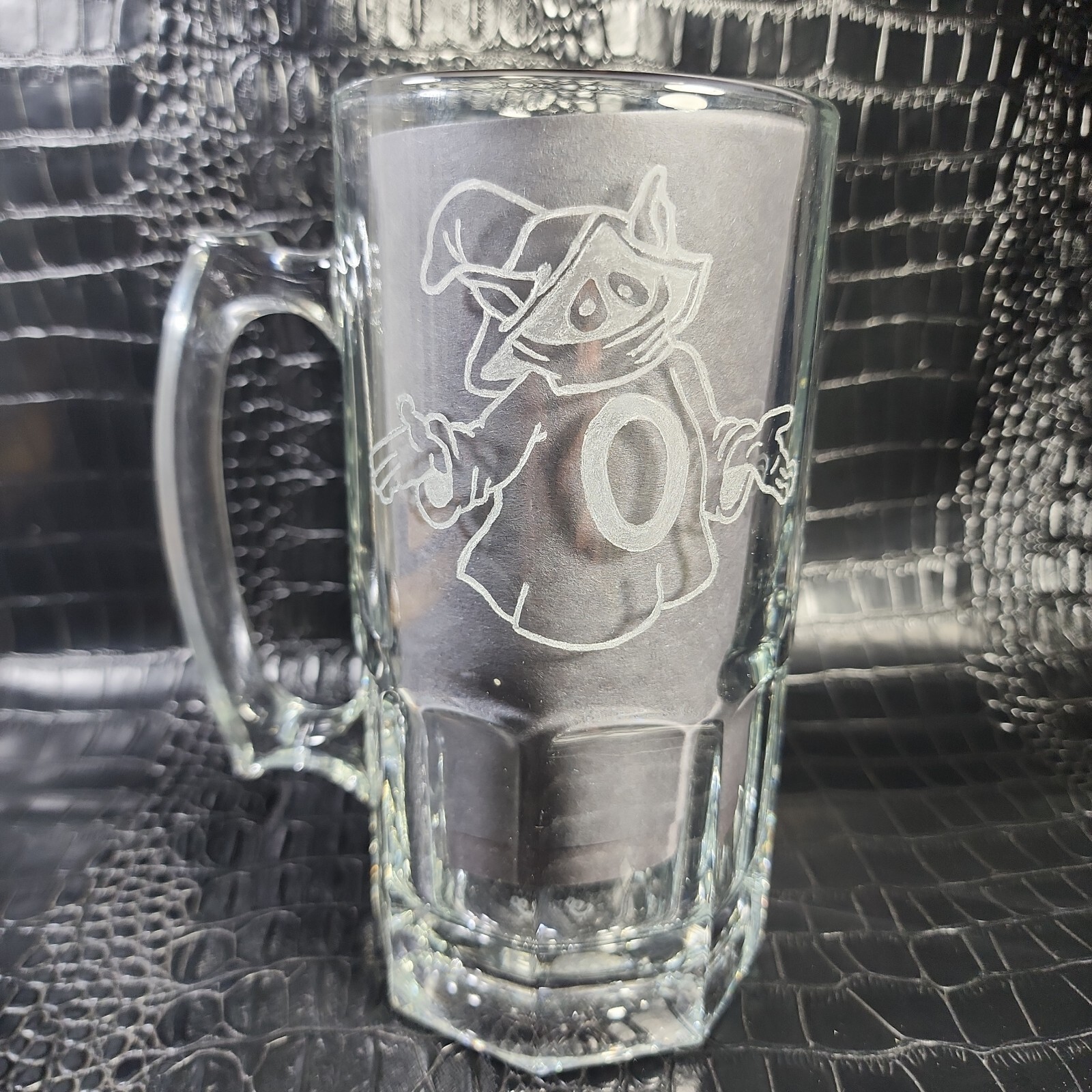 Handmade Orko 32oz Etched Glass Mug Masters Of The Universe MOTU | eBay