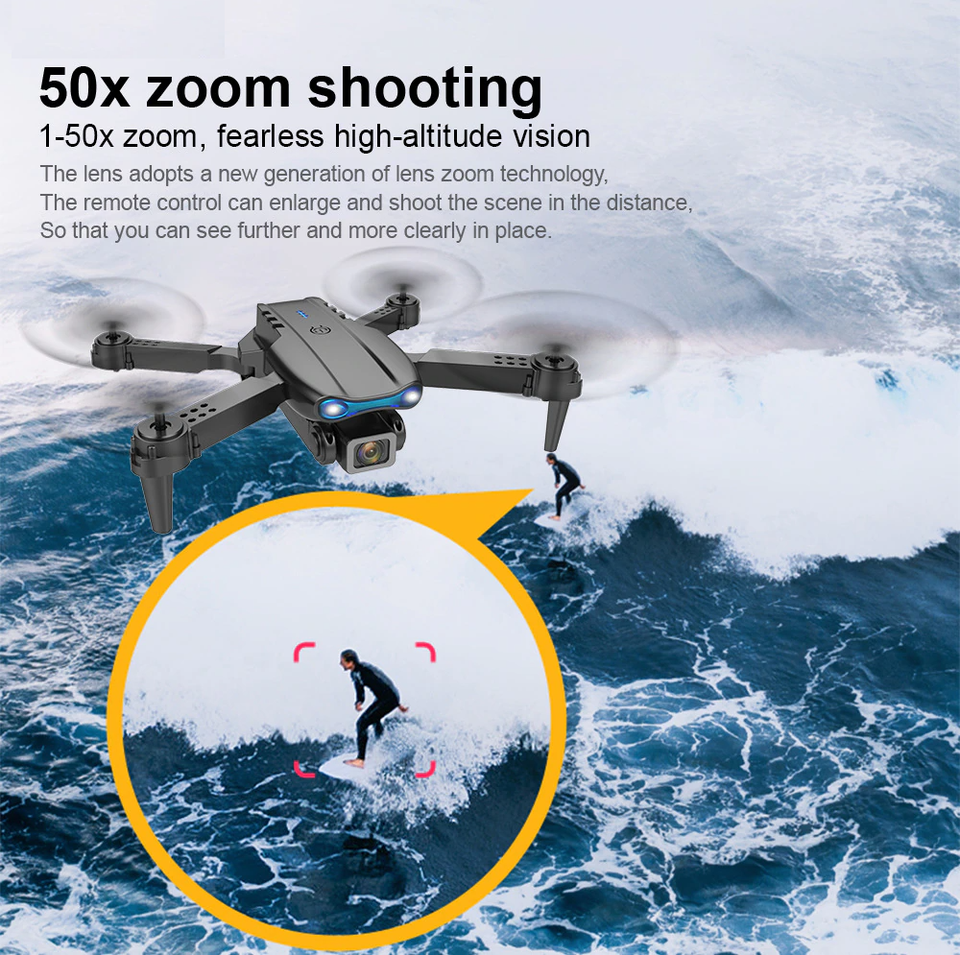Drone X Pro Quadcopter 2026 5G 4K GPS HD Dual Camera WiFi FPV Foldable ...