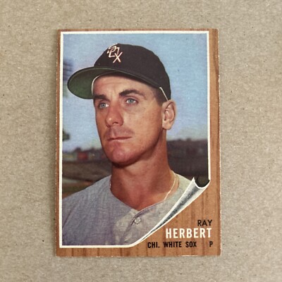 1962 Topps Baseball Ray Herbert Chicago White Sox Card #8 | eBay