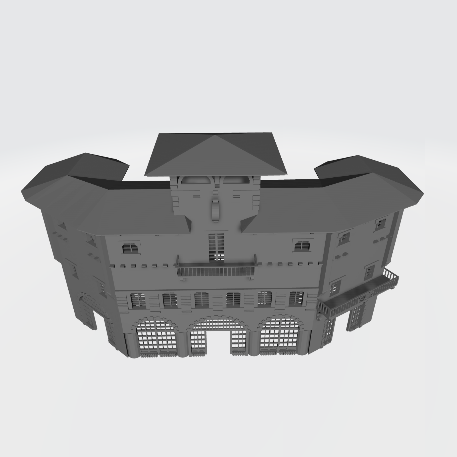 3d printed Train station, HO SCALE | eBay