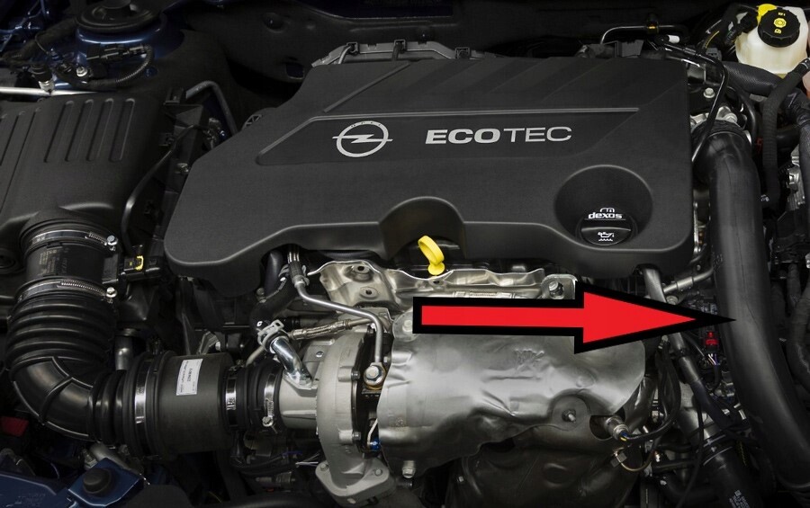 OPEL INSIGNIA 2.0 CDTi B20DTH TURBO INTERCOOLER HOSE PIPE 1302288 ...