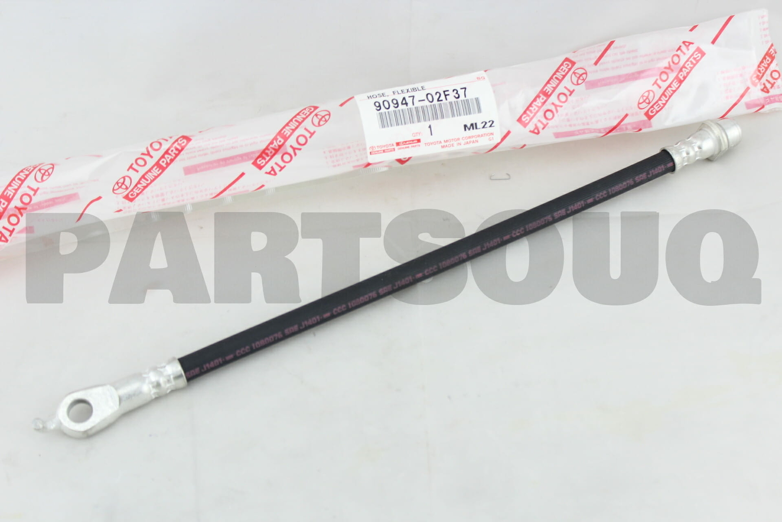 9094702F37 Genuine Toyota HOSE, FLEXIBLE(FOR REAR), RH/LH 90947-02F37 ...