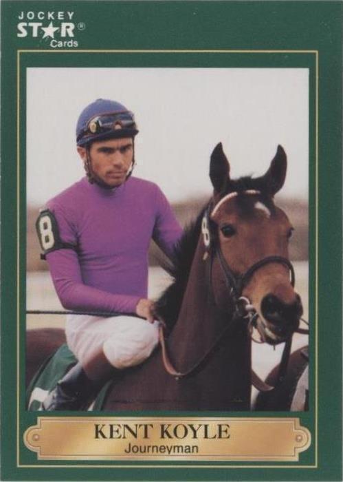 1991 Horse Star Jockey Star Cards - Kent Koyle #116 for sale online | eBay