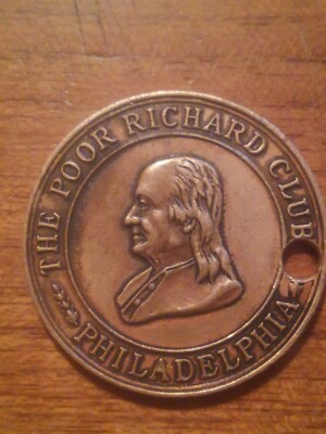 The Poor Richard Club, Philadelphia, Pennsylvania Medal Trial Strike ...