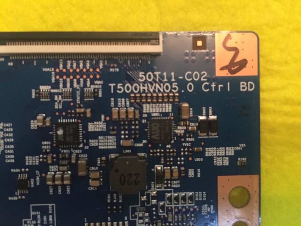 T-Con Board T500HVN05.0 50T11-C02 5550T12C02 50” Tv Samsung UE50F6200AK ...