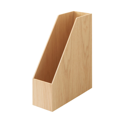 MUJI Wooden stand file box for A4 size | eBay