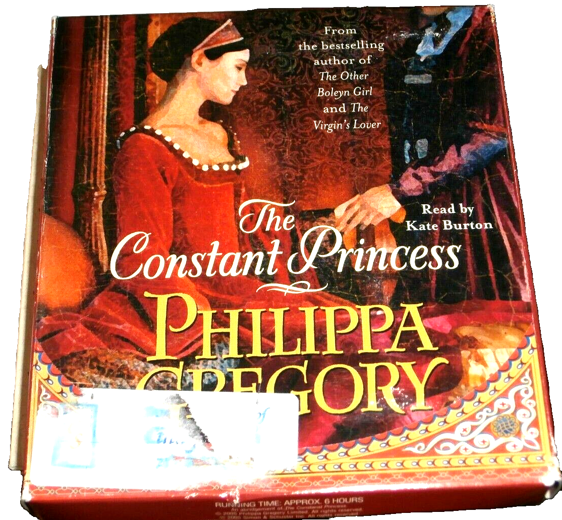 THE CONSTANT PRINCESS PHILIPPA GREGORY READ BY KATE BURTON 5 CD ...