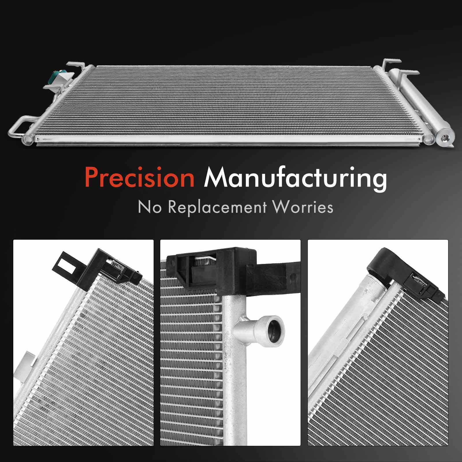 AC Condenser w/ Receiver Drier w/ Bracket for Toyota Highlander 2020 ...