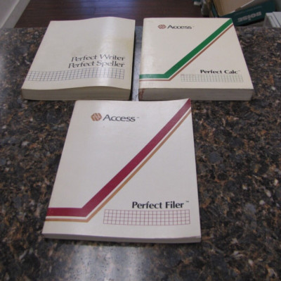 Lot of (3) Vintage Perfect Writer/Speller/Calc & Filer Books - DV47 | eBay