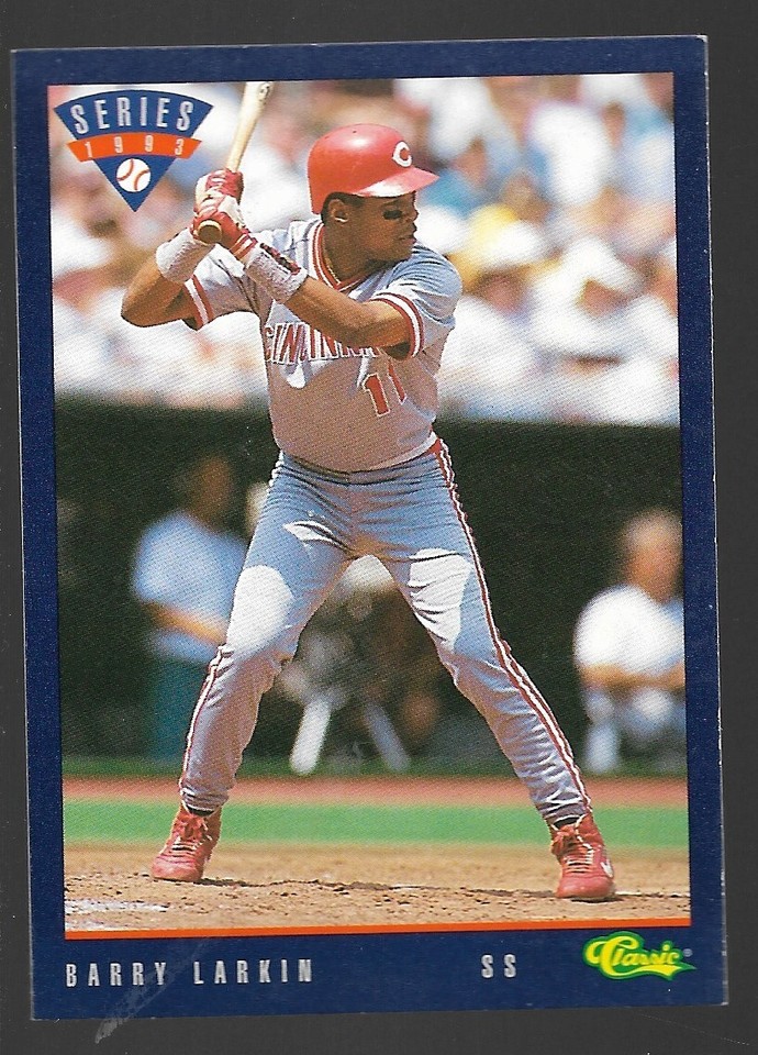 1993 Series Classic Barry Larkin T52 Trivia Game Cincinnati Reds | eBay