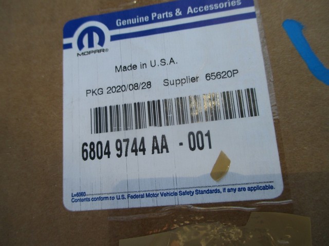 Dodge 68049744AA Genuine OEM Factory Original Bumper Bracket for sale ...