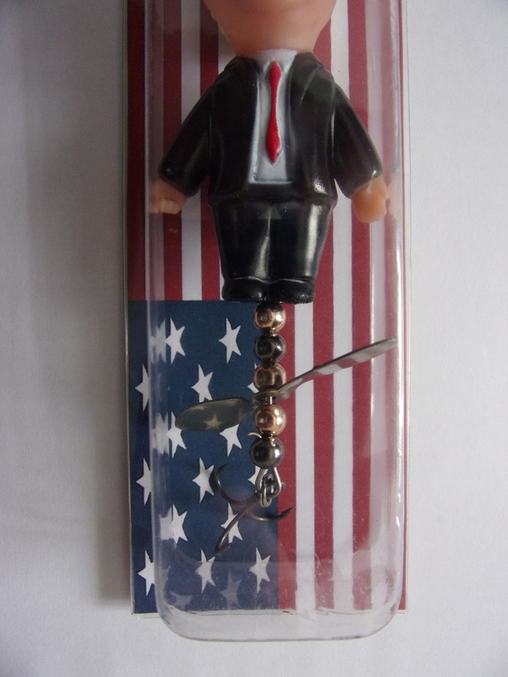 Donald Trump 2024 TopWater Spinner Fishing Fish Lure Make America Great ...