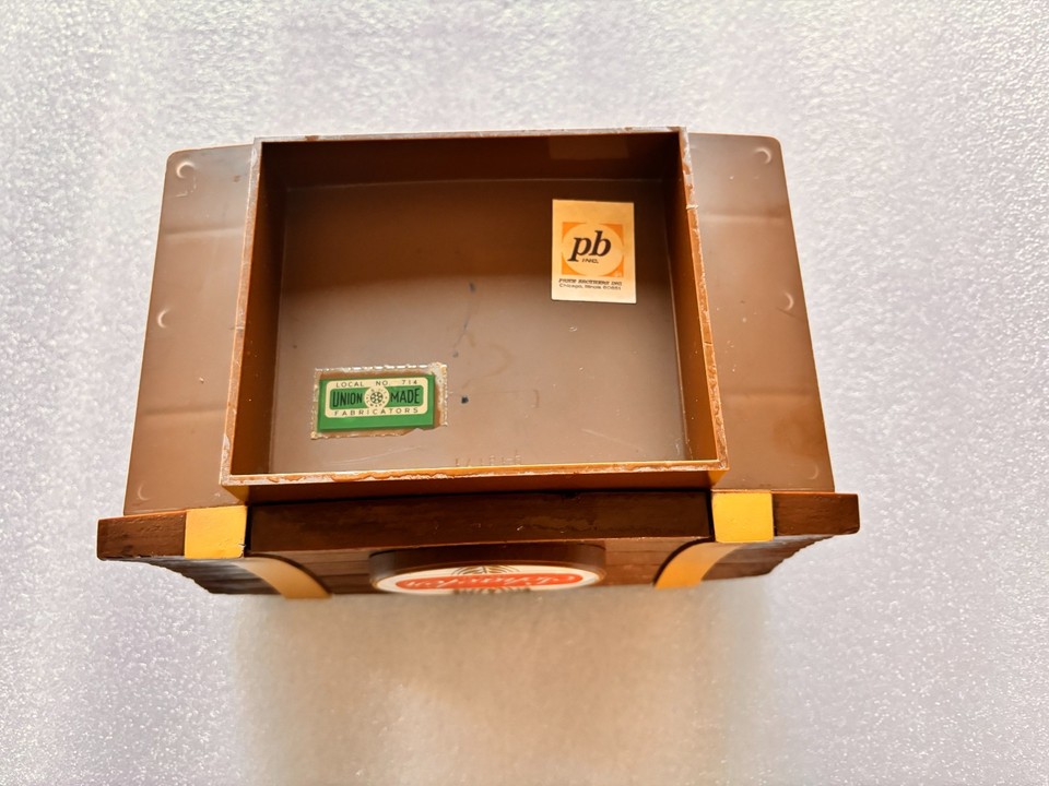 vintage schaefer beer napkin/condiment holder | eBay