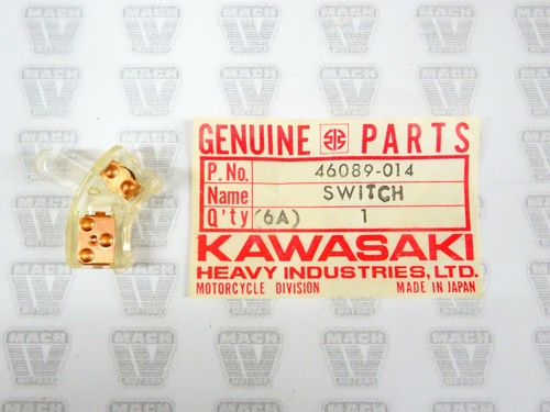 Kawasaki NOS NEW 46089-014 Left Switch Z1 H1 H2 S3 KH KZ KH500 KH400 ...