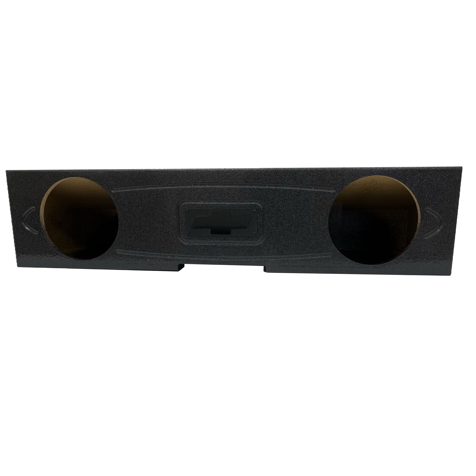 Sub Woofer Box Chevy Silverado 19-22 Crew Cab 2x8 Woofers Front Fire ...
