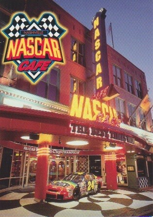 1990's Jeff Gordon Dupont Chevy Monte Carlo NASCAR Cafe Nashville ...