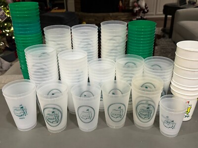 Official Masters Plastic Cups - 2002 - 2024 You Pick! - Augusta ...