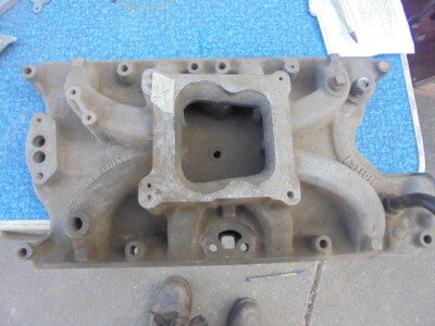 Aluminum Intake FORD Holley 700R-18 300-18 351 IMCA ARCA IHRA NHRA ...