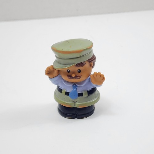 Fisher Price Little People Policeman Bus Train Driver Mailman Toy ...