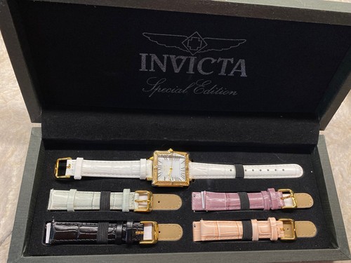 Invicta Wild Flowers Fiery Sun Worshipers Watch W/ New Battery & 4 ...