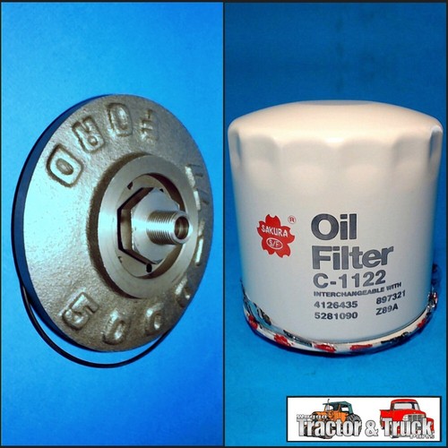 FHK 3501 Oil Filter Conversion Kit Ford 3000 5000 Tractor Repl CARTR W ...