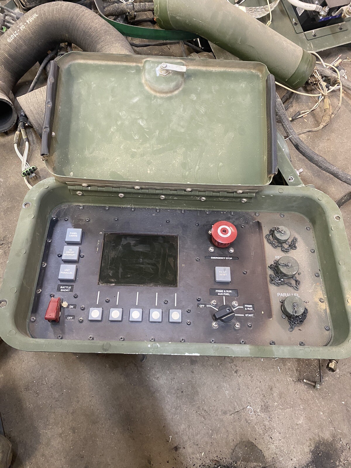 CUMMINS GENERATION CONTROL PANEL 04-20442 FITS CUMMINS MEP-1030 -1070 ...