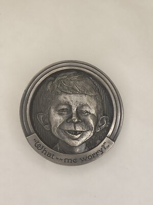Alfred E. Neuman Belt Buckle | eBay