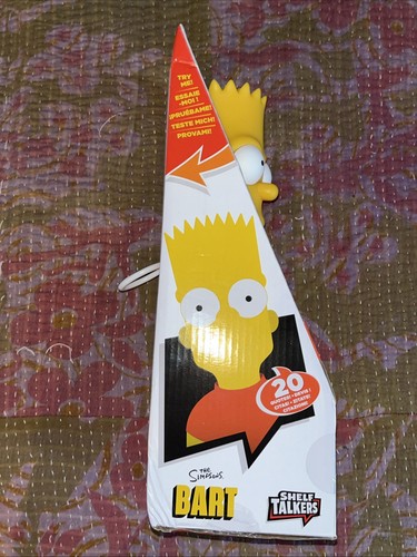 Shelf Talkers Bart Simpson 12" Talking Doll in Box | eBay