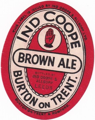 British Beer Label. Ind Coope Leeds | eBay UK