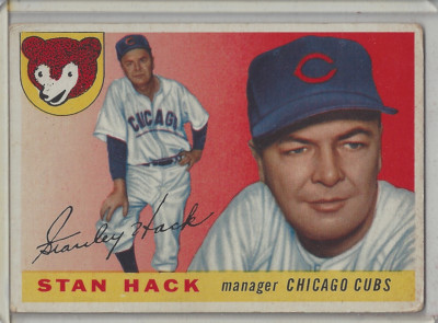 1955 Topps #6 Stan Hack MG RC EX Condition | eBay