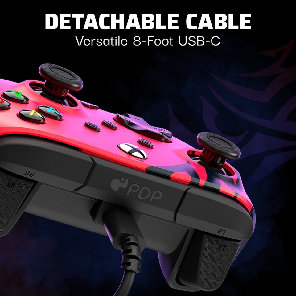 PDP Rematch Advanced Wired Controller for Xbox Series X|S - Spirit Red ...