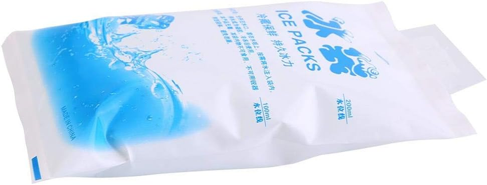 Reusable Ice Pack, Flexible Freezer Cold Packs for Lunch or Cooler Bag ...