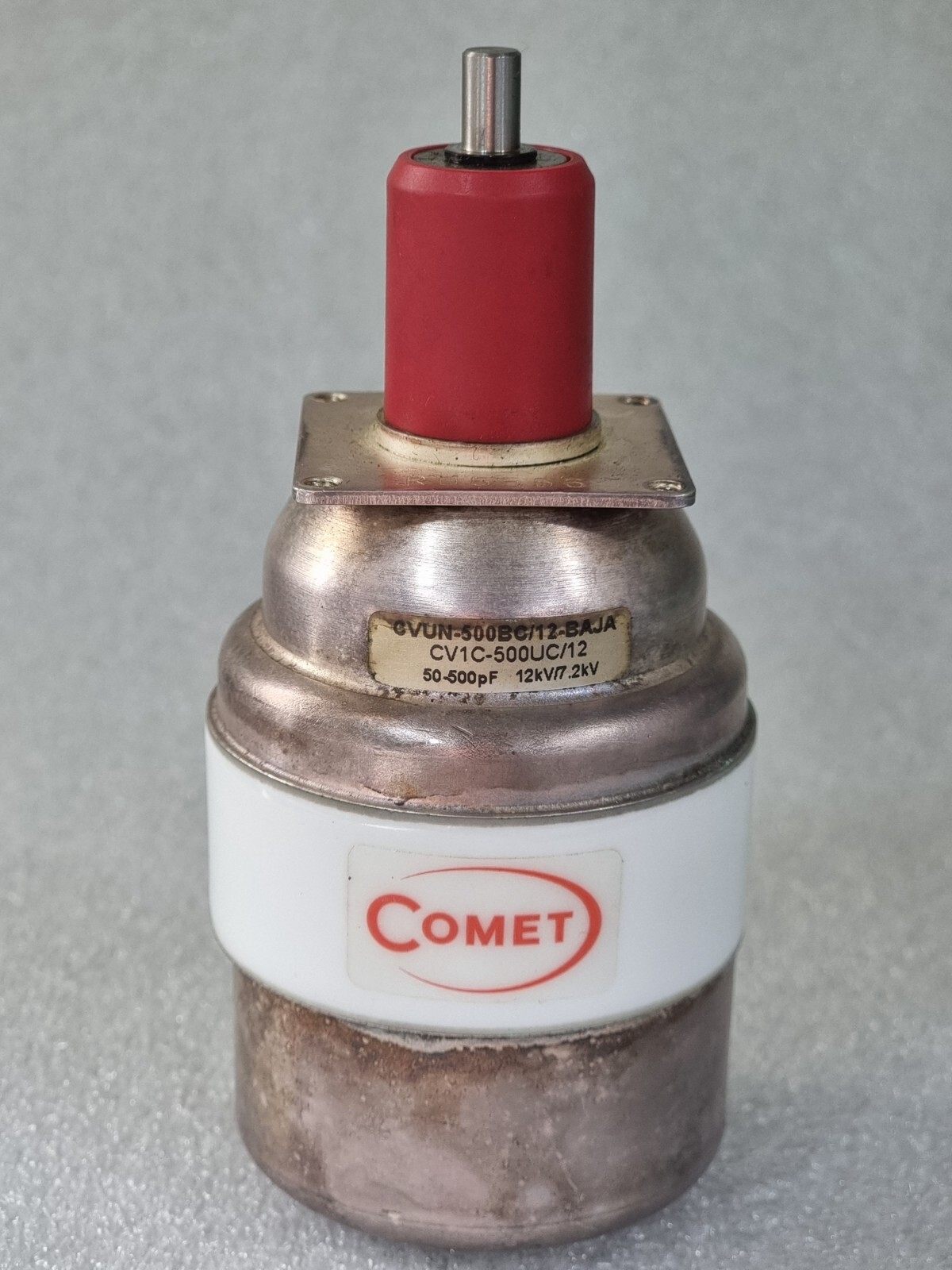 COMET+Vacuum+Capacitor+CVUN-500BC%2F12-BAJA for sale online | eBay