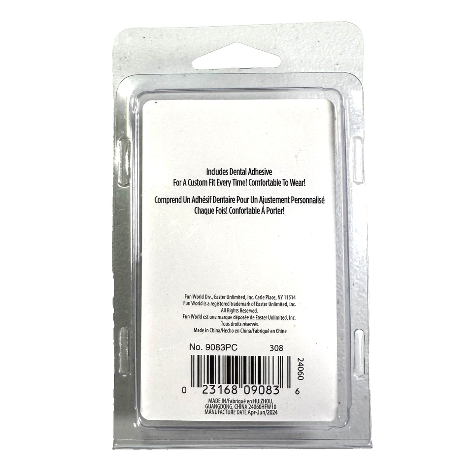 Set of Vampire Fangs - Teeth Cosplay Costume Vamp Teeth with Dental ...