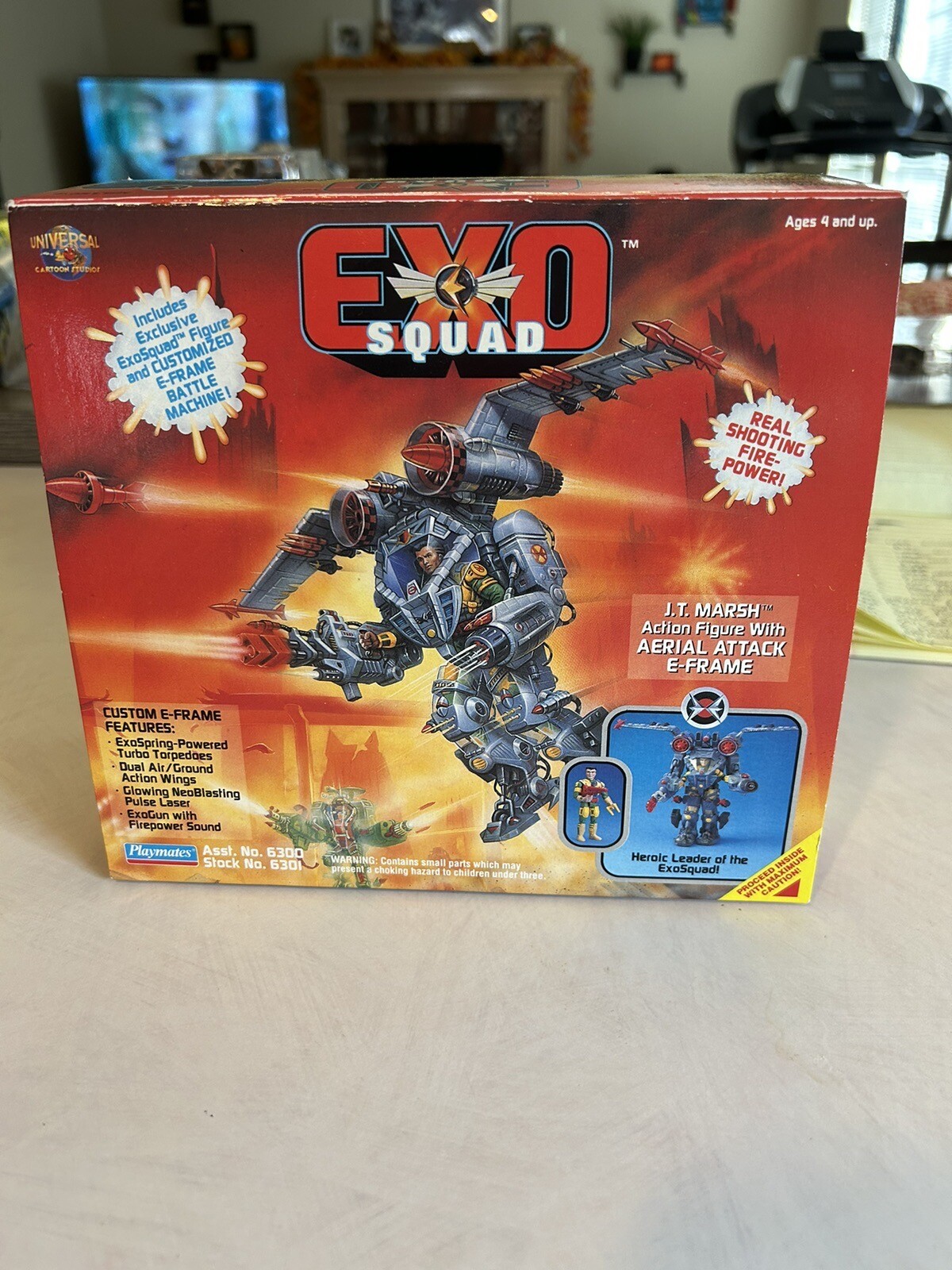 1993 Playmates - Exo Squad JT Marsh Aerial Attack E-Frame | eBay