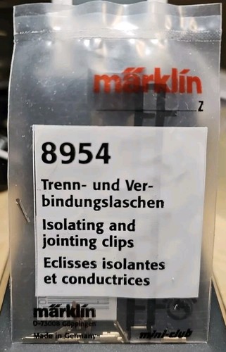 Marklin Mini-Club Z Scale 10 Insulated & 20 Regular Rail Joiners #8954 ...